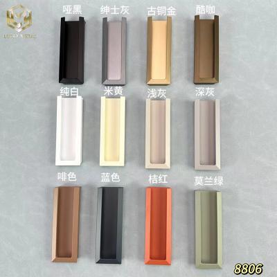 中国 磨いた銀または黒アルミハンドル 防腐 容易 に 清潔 な 表面 販売のため