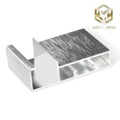 China 6000 Series Aluminium Cabinet Door Frame with T3-T8 Temper and 2.1-3.3 Meters Length for sale