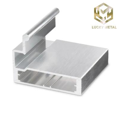 China Ultra-Thin Aluminum Alloy Aluminium Cabinet Door Frame with Mill Finish for Kitchen Cabinets for sale