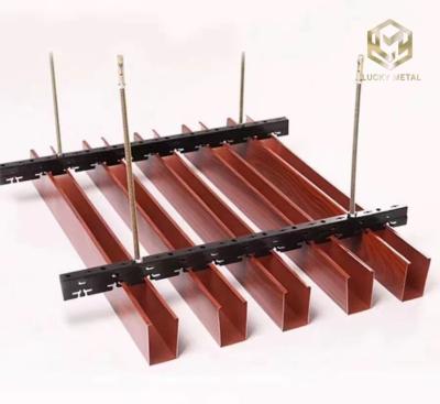 China Aluminium Ceiling with Sound Absorbing and Class A1 Fire Resistance for Suspended Ceiling System for sale