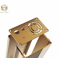 China Aluminum Anodized Extrusion Enclosure Electronics Control Cabinet Distribution Box for sale