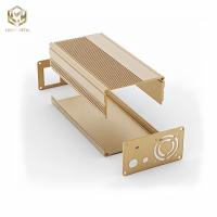 China Aluminum Anodized Extrusion Enclosure Electronics Control Cabinet Distribution Box for sale