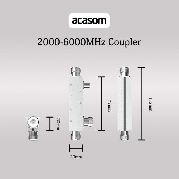 Efficient 10dB Coupling Dual Directional Coupler Low Insertion Loss For 2G-5G