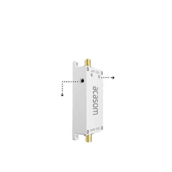 ホワイト 18dB 4W Wifi 無線アンプ ルーター ブースター DJI ファントム ドローン