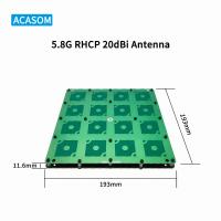 China 20dBi Gain Panel Long Range Drone Antenna For High Power Amplifier Booster for sale