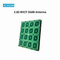 China 20dBi Gain Panel Long Range Drone Antenna For High Power Amplifier Booster for sale