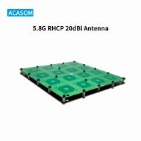 China 20dBi Gain Panel Long Range Drone Antenna For High Power Amplifier Booster for sale
