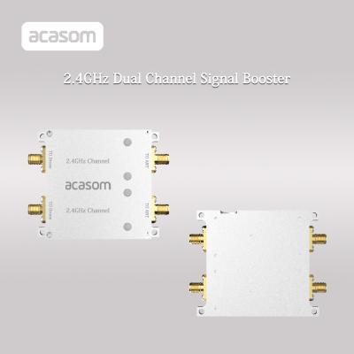 China 2.4GHz 5.8GHz Double In And Out RF Amplifier Module High Gain With Green LED Indicator for sale
