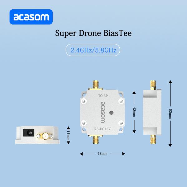 Quality 12V Super Drone Bias Tee Low Insertion Loss ≤0.4dB for Input Power ≤40dBm and 2 for sale