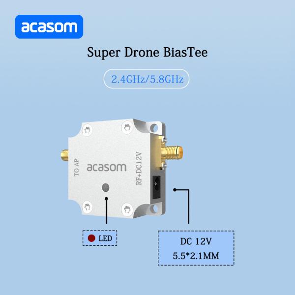 Quality Super Drone Series DC 12V Bias Tee for 2.4GHz Amplifier Transfer Power Supply for sale