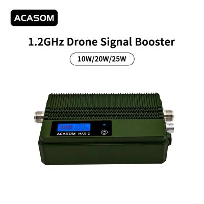 China MAX-2 Outdoor 1.2GHz 10W Signalversterker Signalverlenger Rangeverlenger Tarot 1.2G Image Transmitter Te koop