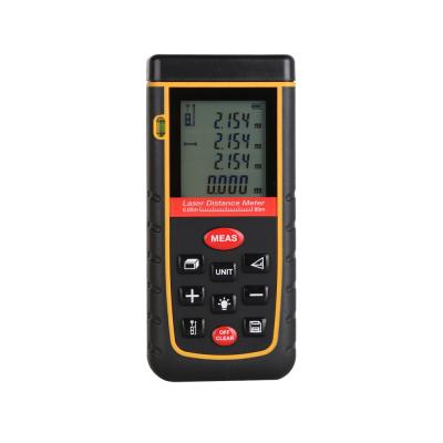 China New Design 80m Self-Calibration Laser Distance Meter for sale