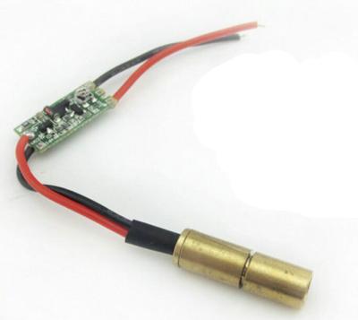 China Smallest Size 532nm 10mW Green Dot  Laser Diode Module For Electrical Tools And Leveling Instrument for sale