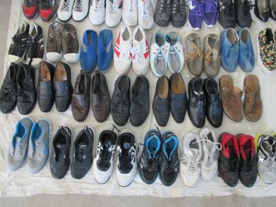 China sorted used shoes from Chinese market for sale