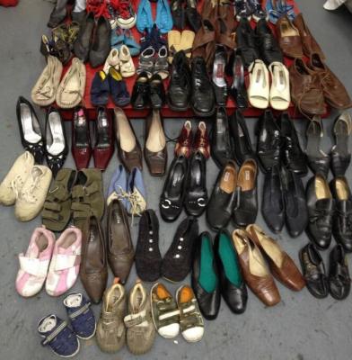 China Grade A used shoes with big size for sale
