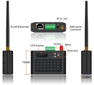 China wireless bridge digital full duplex wireless transmission two way radio for sale