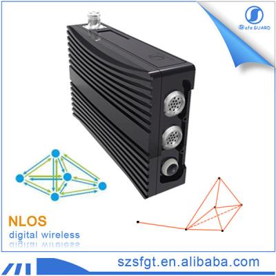 China Portable microwave full duplex COFDM IP mesh for UAV for sale