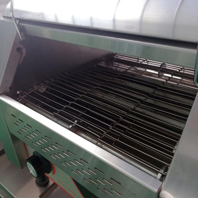 Electric Conveyor Bread Slice Toaster for Bakery