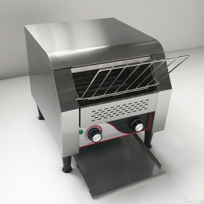 Electric Conveyor Bread Slice Toaster for Bakery