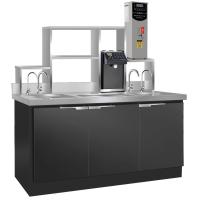 China Boba Tea Equipment Black Titanium Bar Combination Bubble Milk Tea Machine for sale