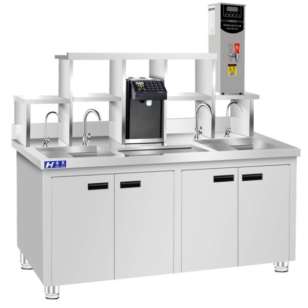 Quality Stainless Steel Bar Bubble Tea Equipment Customized Size For Milk Tea Shop for sale