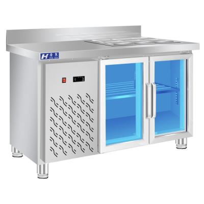 Quality Salad Commercial Fridge Cabinet Restaurant Refrigeration Equipment for sale