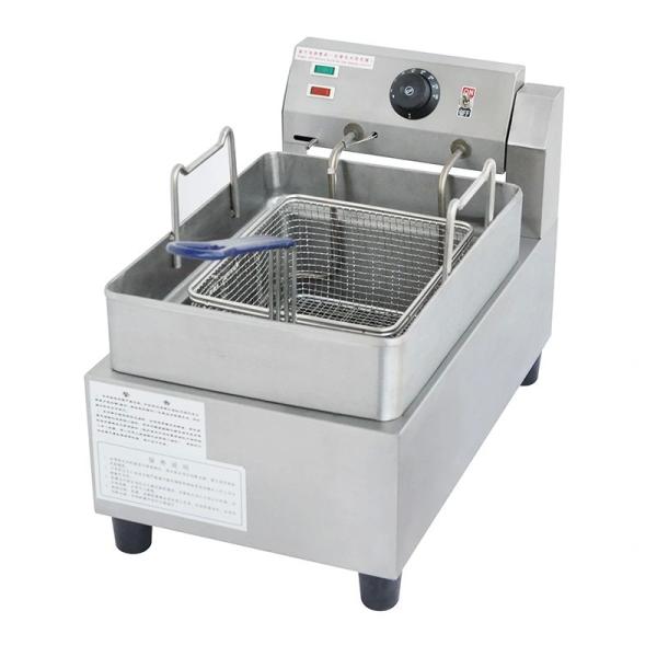 Quality Stainless Steel 2 Basket Commercial Deep Fryer Electric Fryer For Restaurant for sale