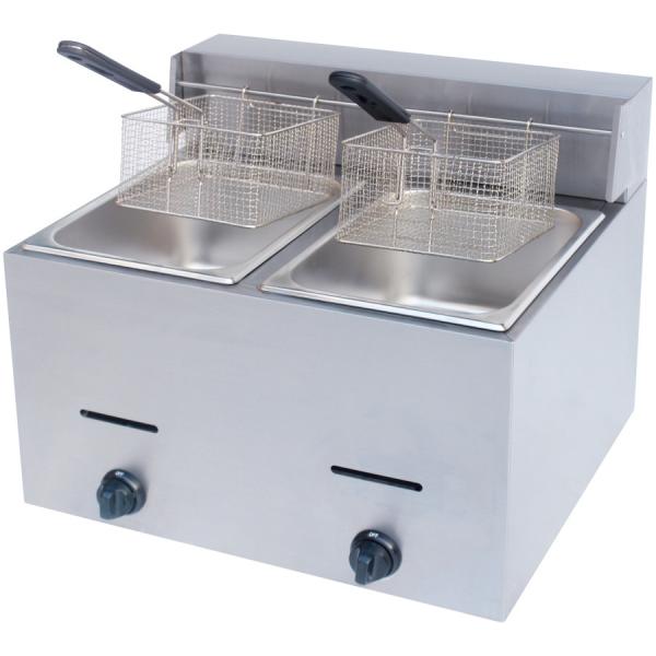 Quality Counter Top Commercial Fryer For Cooking Countertop Gas Deep Fryer for sale