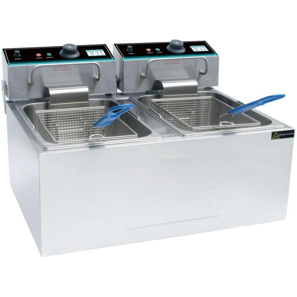 Quality Stainless Steel Commercial Counter Top Fryer Restaurant Electric Fryer Large for sale