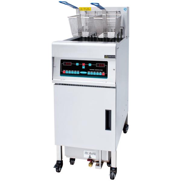 Quality Electric & Gas Commercial Deep Fryer Automatical Open Computer Control Panel for sale