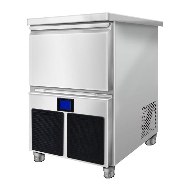 Quality Split Moon Restaurant Ice Machine Commercial Ice Maker Machine Freestanding 50mm Extra-Large Square Ice Cubes for sale