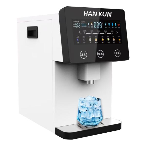 Quality 2-in-1 Contertop Ice Maker For Ice Making and Ice Water for sale