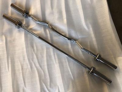 China la barra olímpica del barbell, barra olímpica del peso del barbell, cromo del acero de aleación plateó la barra olímpica del barbell en venta