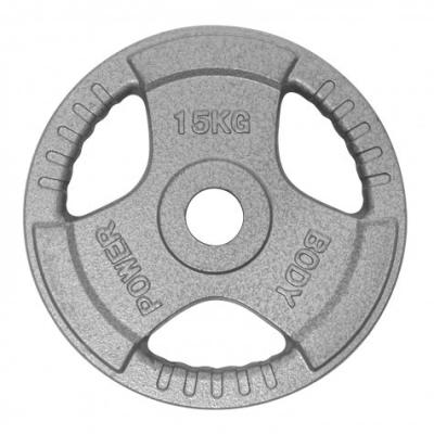 China Tri grip cast iron weights, cast iron tri grip weight plates, tri grip cast iron olympic for sale