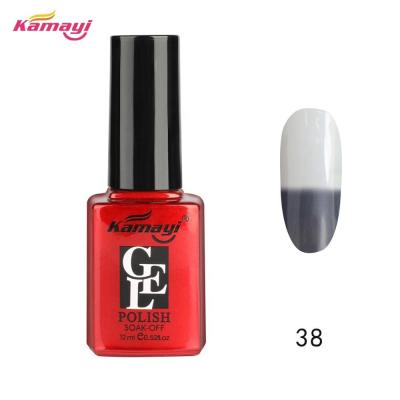 Cina Colore che cambia smalto UV del gel della bottiglia rossa di 12ml 12pcs in vendita