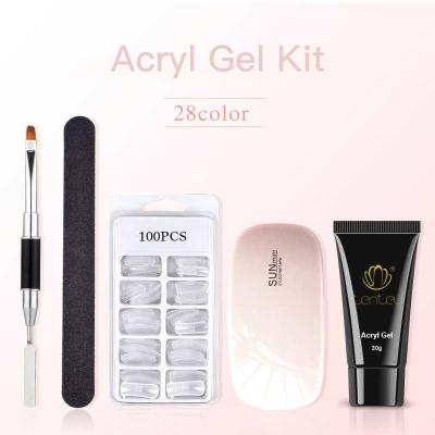 中国 9色普及した15ml/30ml Acrylの紫外線建築者のゲル 販売のため