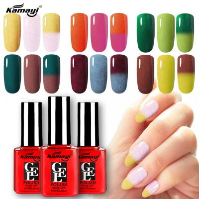 China L'OEM 12ml di colori del cambiamento di arte 24 si inzuppa fuori dal polacco UV del gel del LED for sale