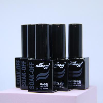 China O diodo emissor de luz UV da garrafa preta embebe fora do verniz para as unhas do gel para o salão de beleza à venda