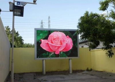 China Señalización fija de Digitaces del borde de la carretera de la pantalla LED de la cartelera de P6mm para el término de autobuses en venta
