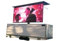 China High Gray Scale Mobile LED Screen Trailer Video Display 8mm Pitch 5500nits for sale