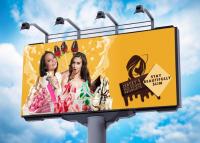 China P8mm Outdoor Billboard LED Display SMD3535 6500nits 1500Hz High Refresh Rate for sale