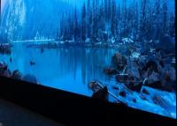 China LED Display Panel 1.55mm 1/32 Scan High Resolution 400x300mm 256x192px for sale