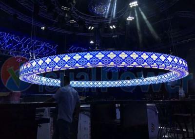 Cina Esposizione principale flessibile leggera P4 con Nationstar LED per la fabbricazione dell'esposizione circolare in vendita