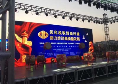 Cina Impionbatura senza cuciture locativa dell'esposizione di LED della fase all'aperto di alta luminosità P15.6 in vendita