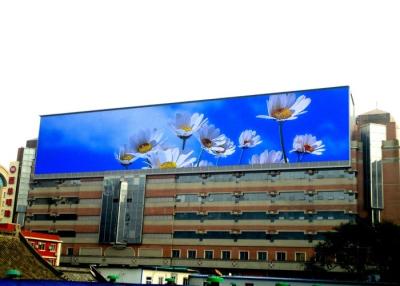 China Indicador digital llevado al aire libre de la INMERSIÓN de la pantalla LED de la cartelera para el alto brillo del borde de la carretera 6500nit en venta