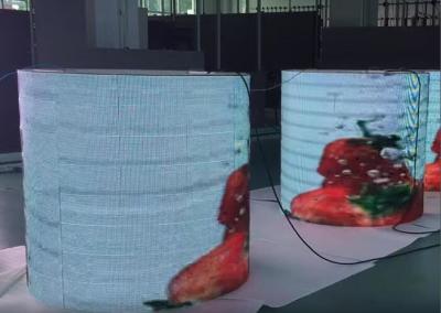 Cina Schermo di visualizzazione flessibile senza cuciture del LED P2.5 con la dimensione 240x120mm del modulo in vendita
