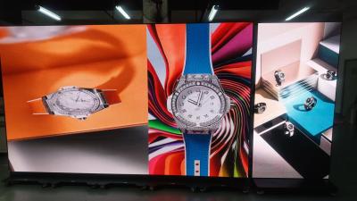 China Indoor Foldable LED Poster Screen Portable Full Color LED Display Digital Signage 7680Hz USA LA Stock for sale