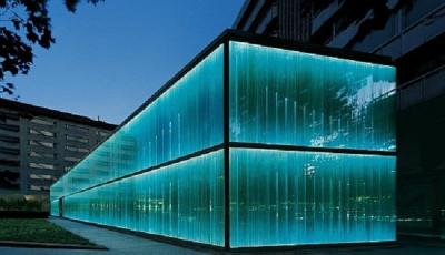 China P 3.75-6.67 Transparent LED Screens For Advertising , Hd Transparent Led Panel for sale