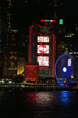 Cina 1R1G1B installazione fissa all'aperto della trasparenza dell'esposizione 80% della tenda del pixel LED in vendita