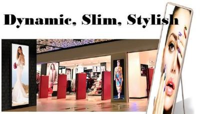 China P2.5mm Indoor LED Poster Digital Full Color High Definition For Shopping Mall for sale